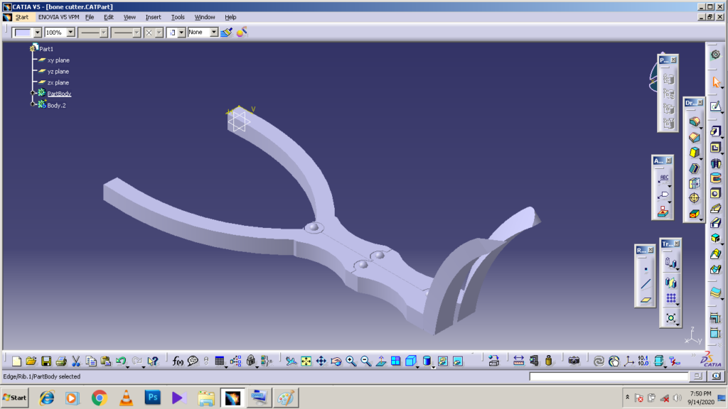 Farabeuf Rugine Elevator - Warsi Surgical