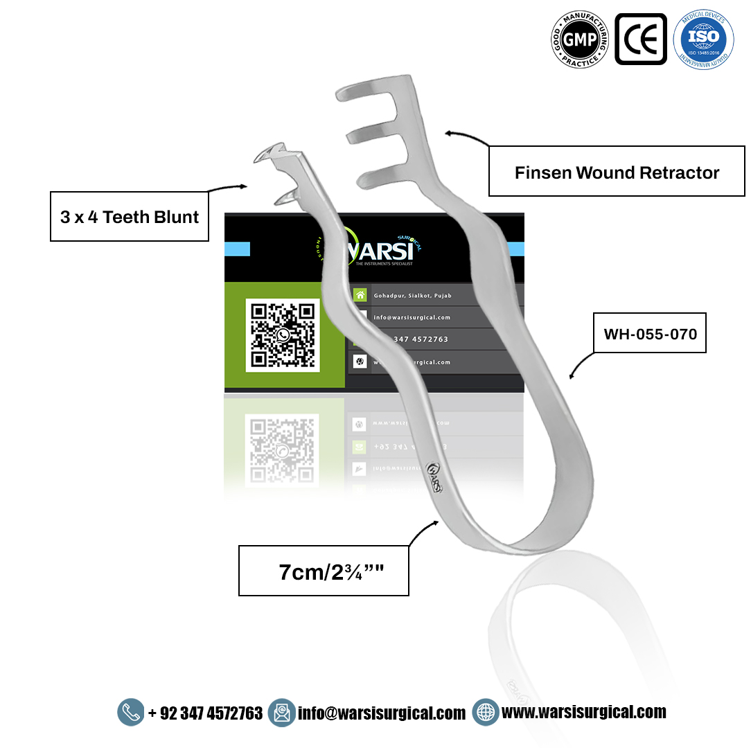 Finsen Small Wound Retractor - Warsi Surgical