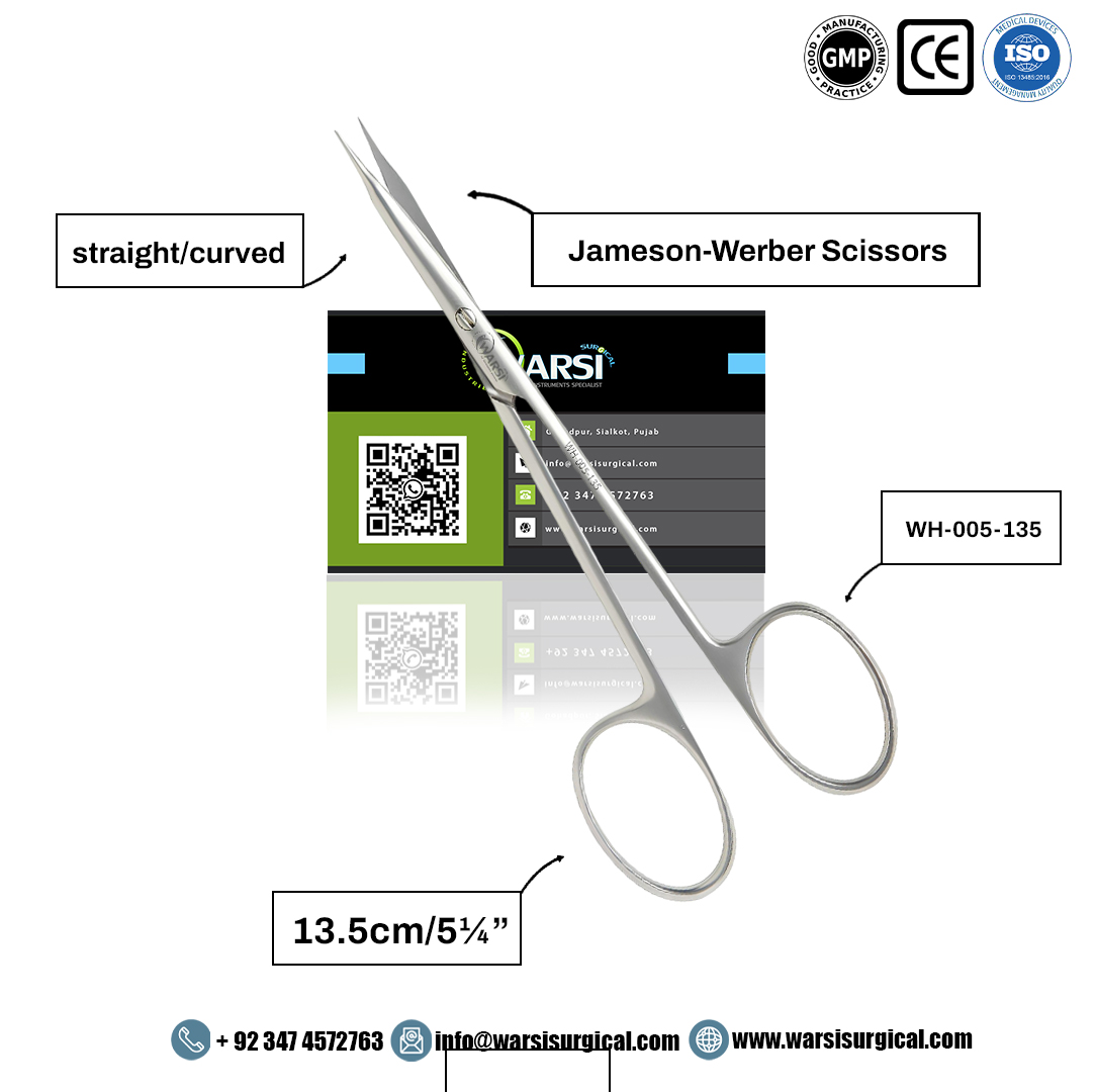Jameson-Werber Scissors - Warsi Surgical