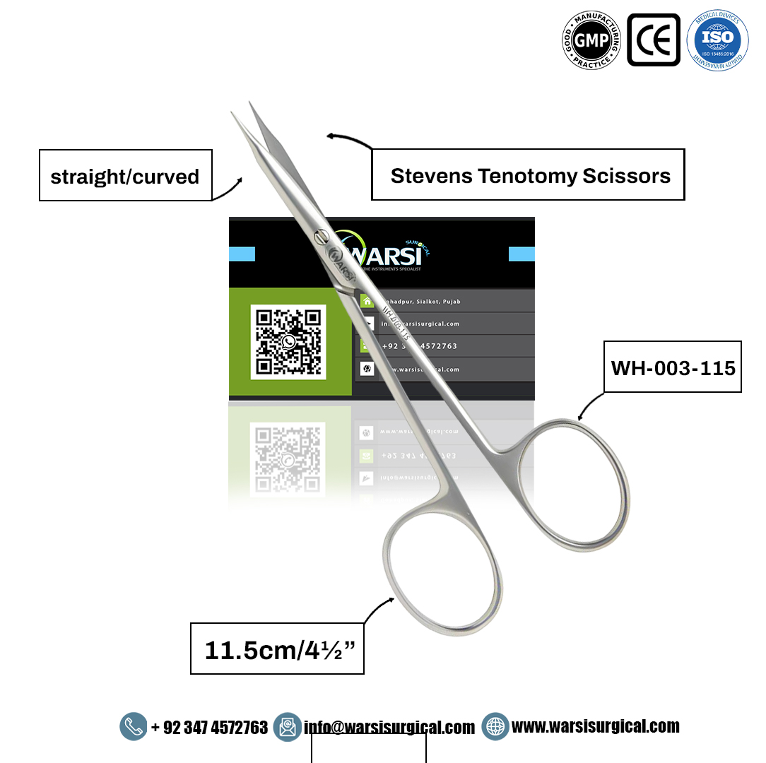 Stevens Tenotomy Scissors - Warsi Surgical