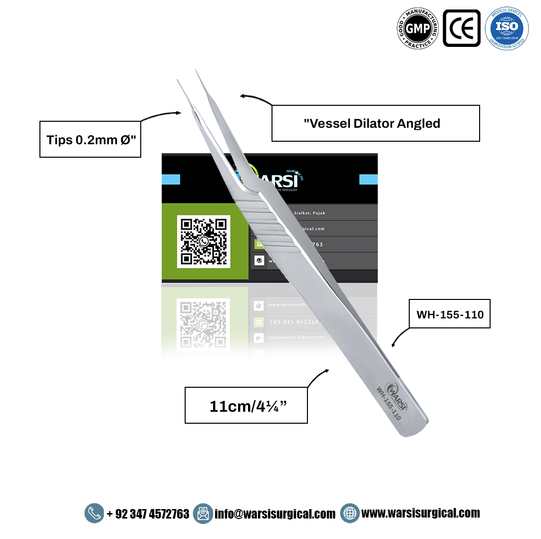 Vessel Dilator Angled - Warsi Surgical